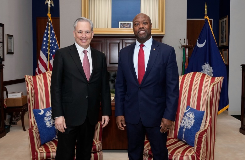 US Next Senate Banking Chair Tim Scott: Crypto 'Next Wonder'